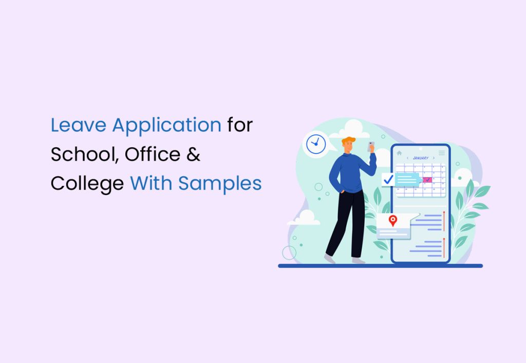 How to write a Leave Application for Office, School and College
