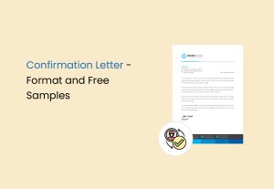 Confirmation Letter - Format in Word & Pdf (Download Templates)